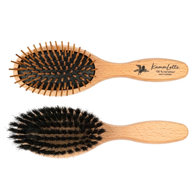 Cepillo doble cola y crines B&E KämmLotte